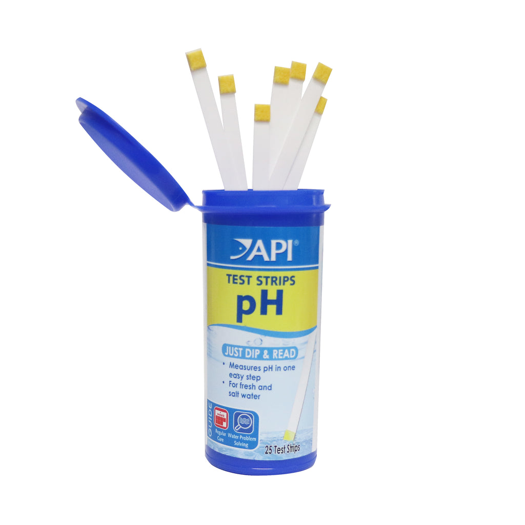API pH Test Strips – 25 Strips – Aquatic Pets SA